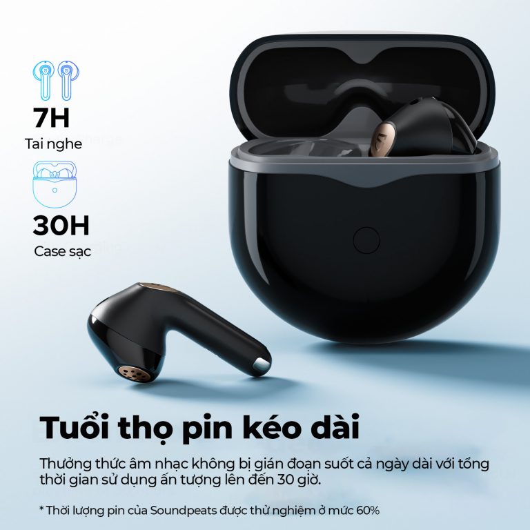 Tai Nghe Bluetooth Earbuds SoundPeats Mac
